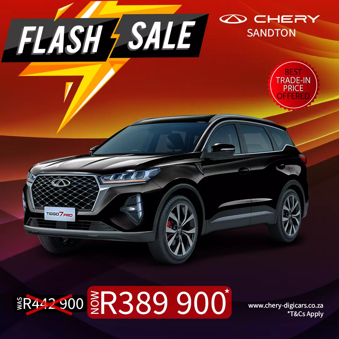 Flash Sale - Tiggo 7 Pro- Price Drop - Sandton